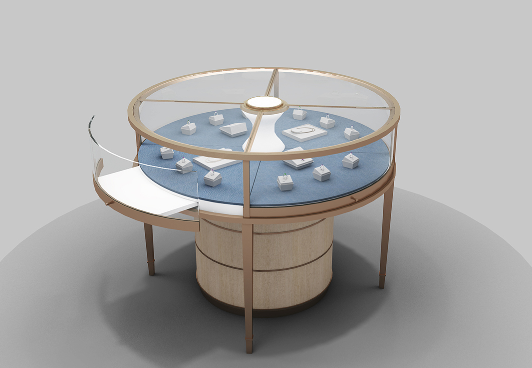 Advanced Round Jewelry Showcase