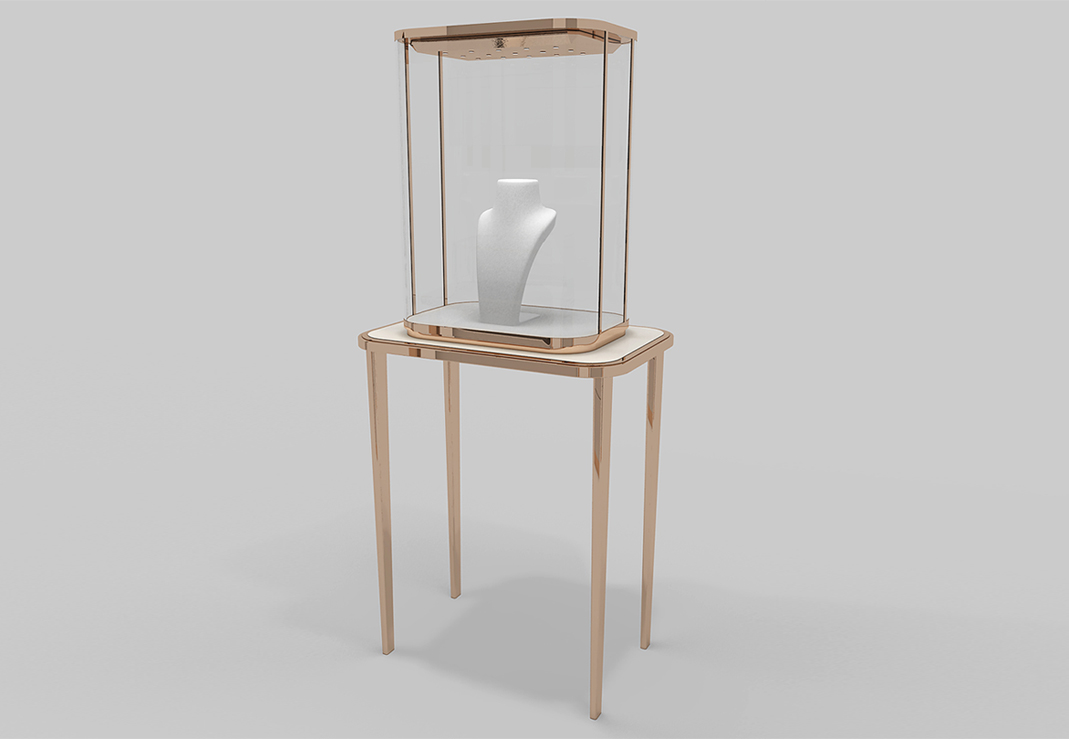 Jewelry Shop Display Stand Jewellery Display Showcase For Retail Shop