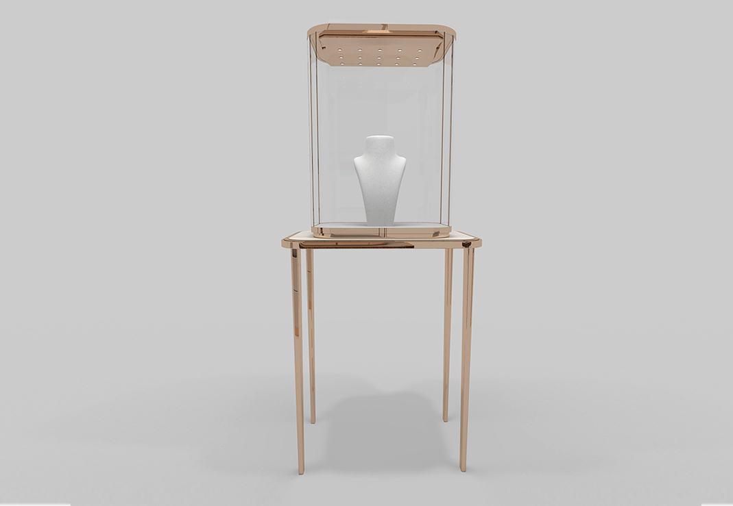 Jewelry Shop Display Stand Jewellery Display Showcase For Retail Shop