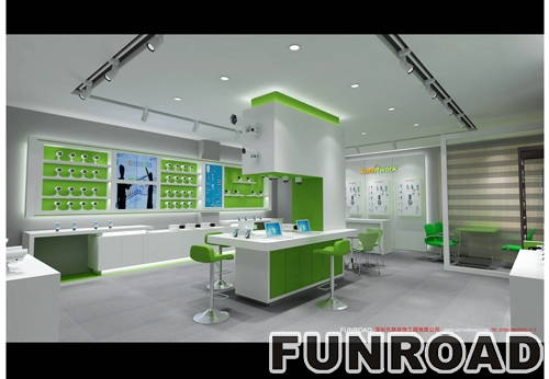 Bespoke whole shop electronic shop display furniture computer shop ...